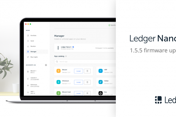 Ledger releases new Nano S firmware update | Ledger