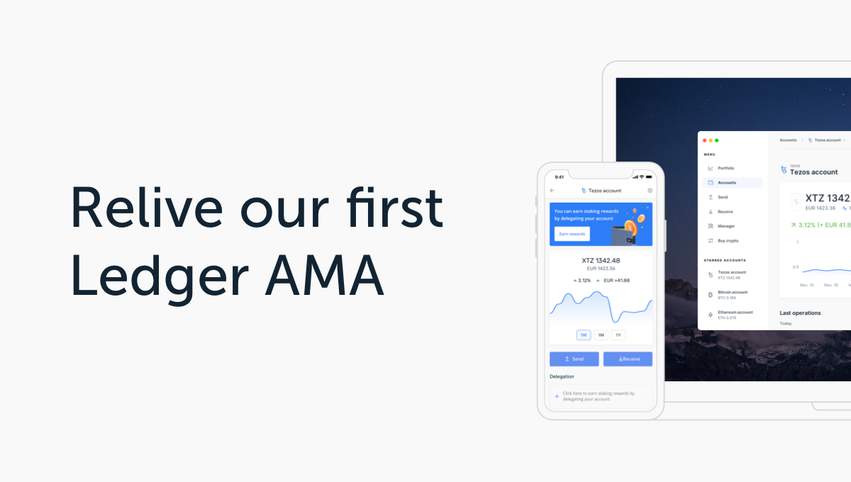 Ledger’s First AMA - A Short Recap | Ledger