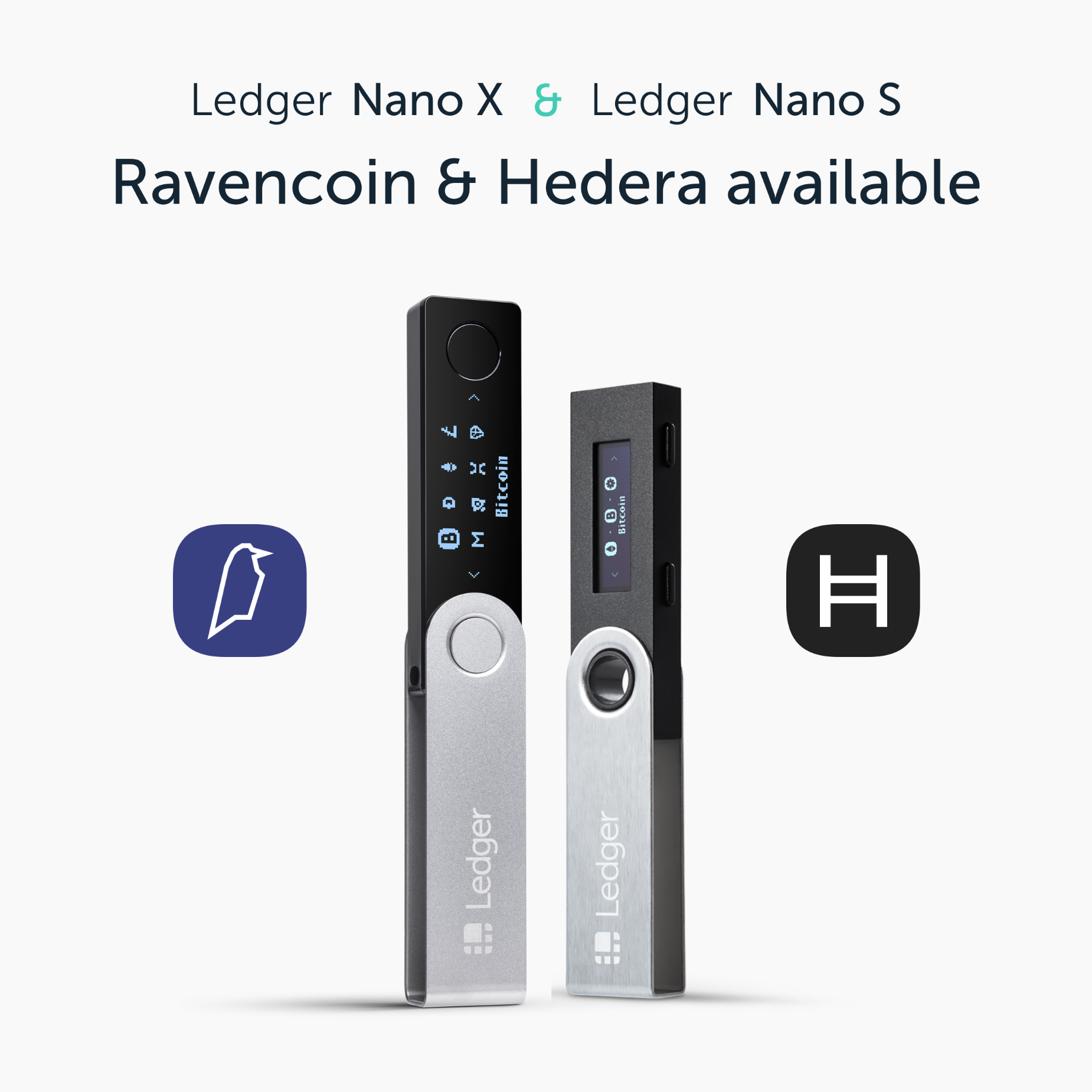 NEW: Ravencoin and Hedera Hashgraph now supported on Ledger devices ...