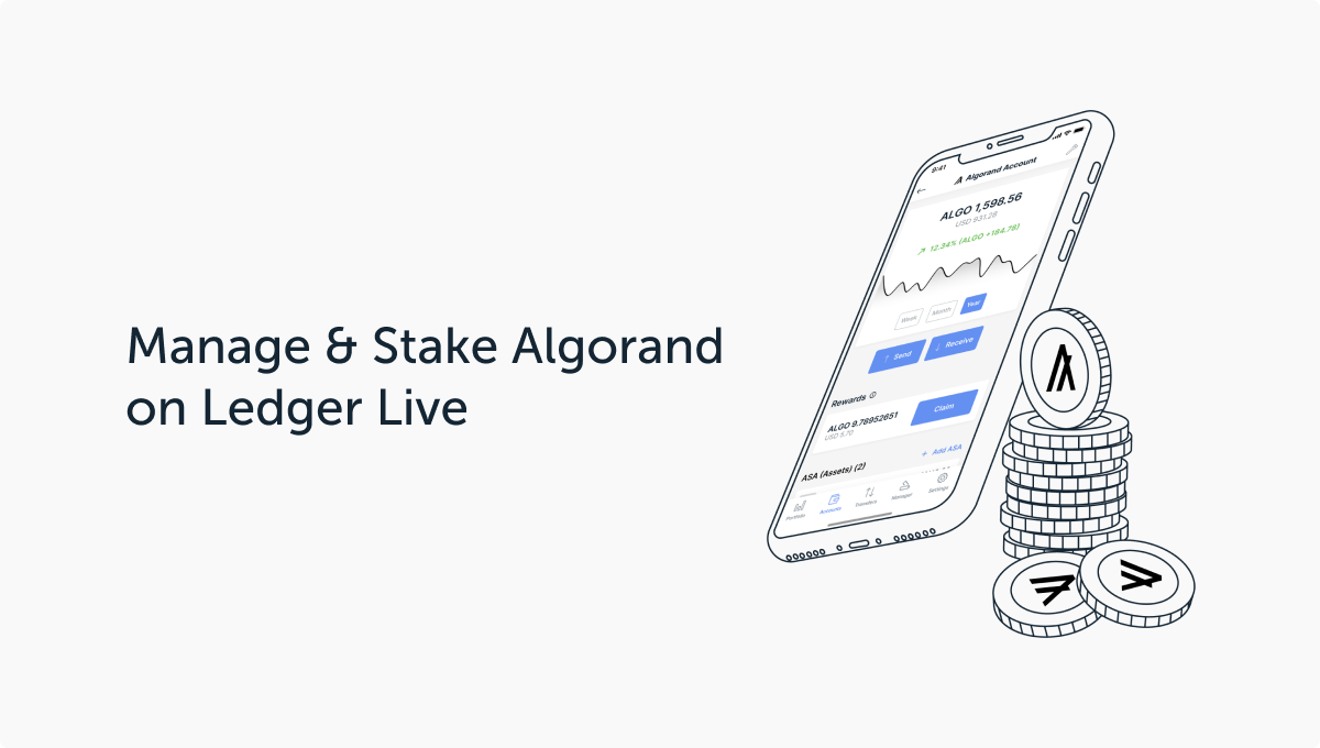 Ledger Adds Algorand Support in Ledger Live, Launches Self-Custody Staking for ALGO | Ledger