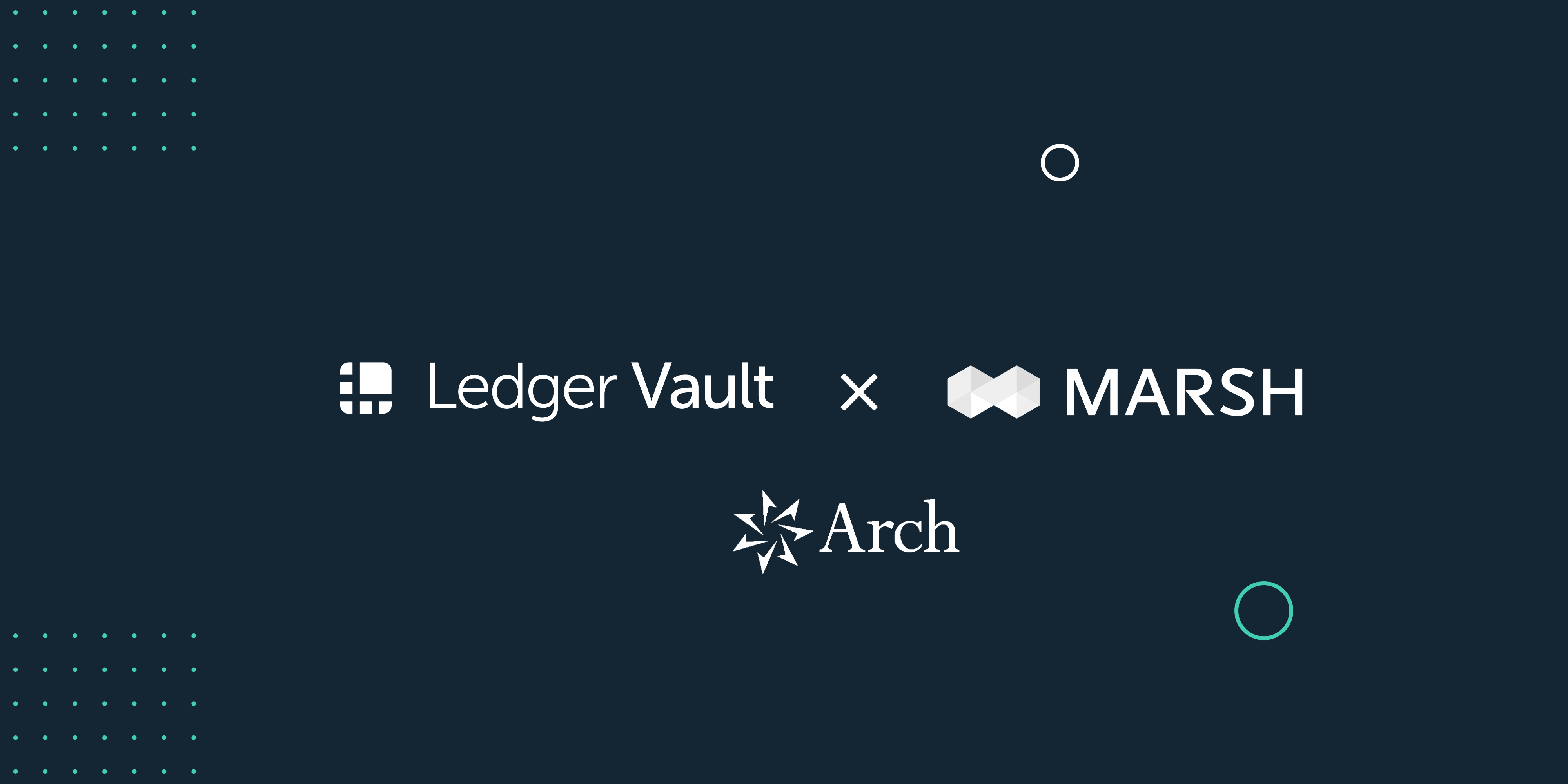 Ledger Vault Obtains Groundbreaking Custom Crime Insurance Policy | Ledger