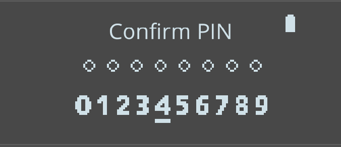New PIN screen on Ledger Nano products | Ledger