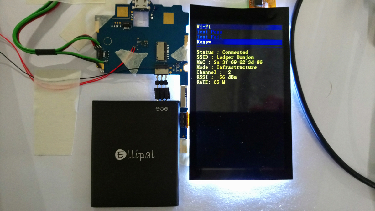 Extracting seed from Ellipal wallet | Ledger