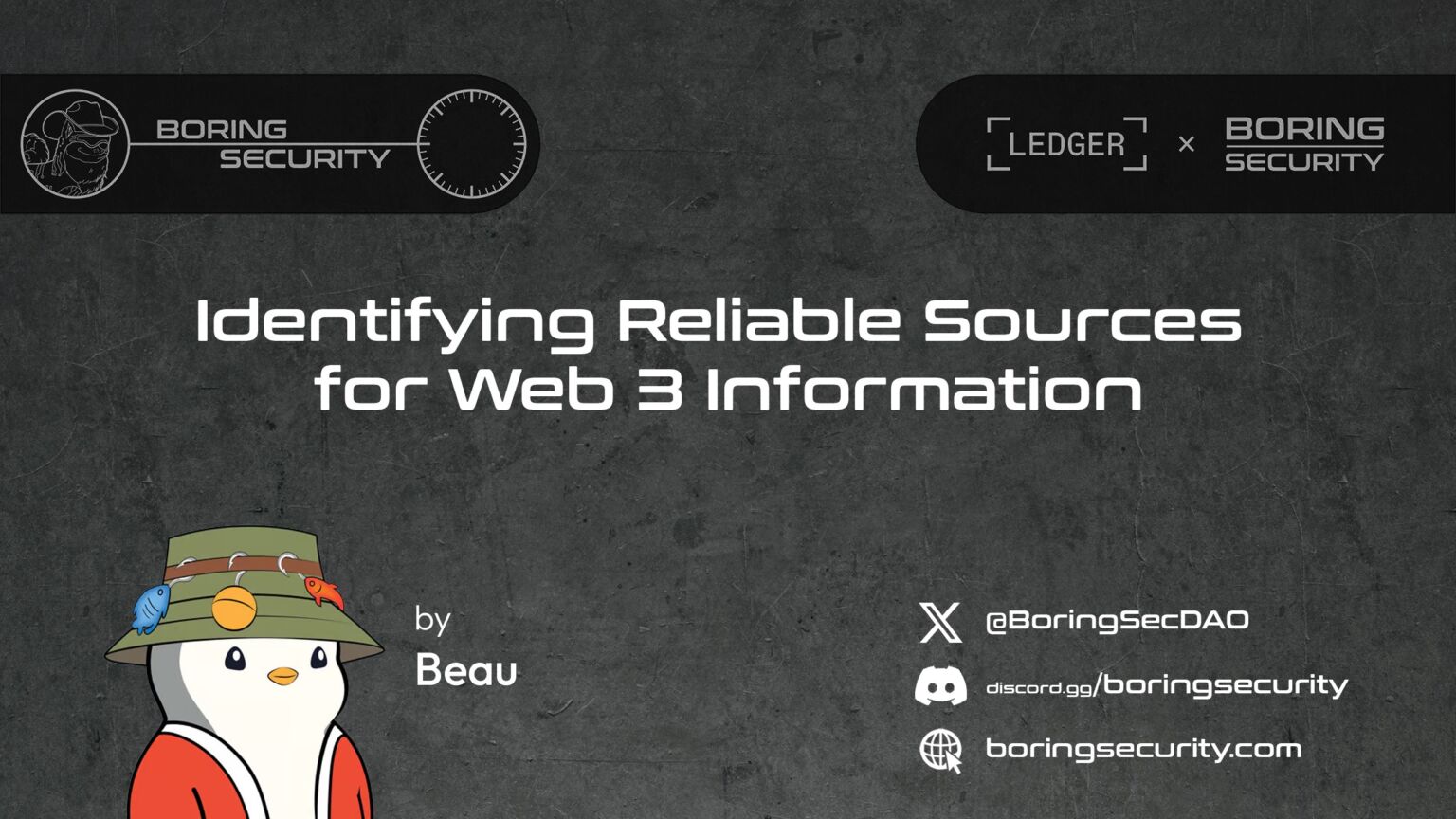 Identifying Reliable Sources for Web3 Information | Ledger