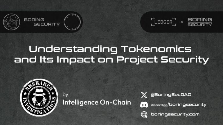 Understanding Tokenomics and Its Impact on Project Security | Ledger
